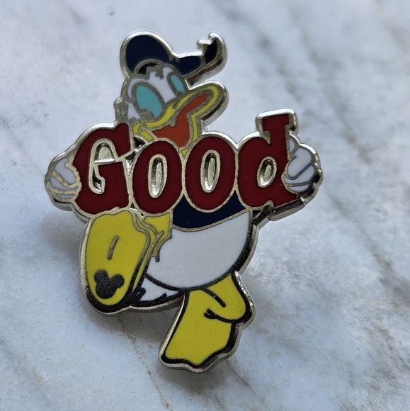 Disney | Jewelry | Donald Duck Good Disney Pin | Poshmark